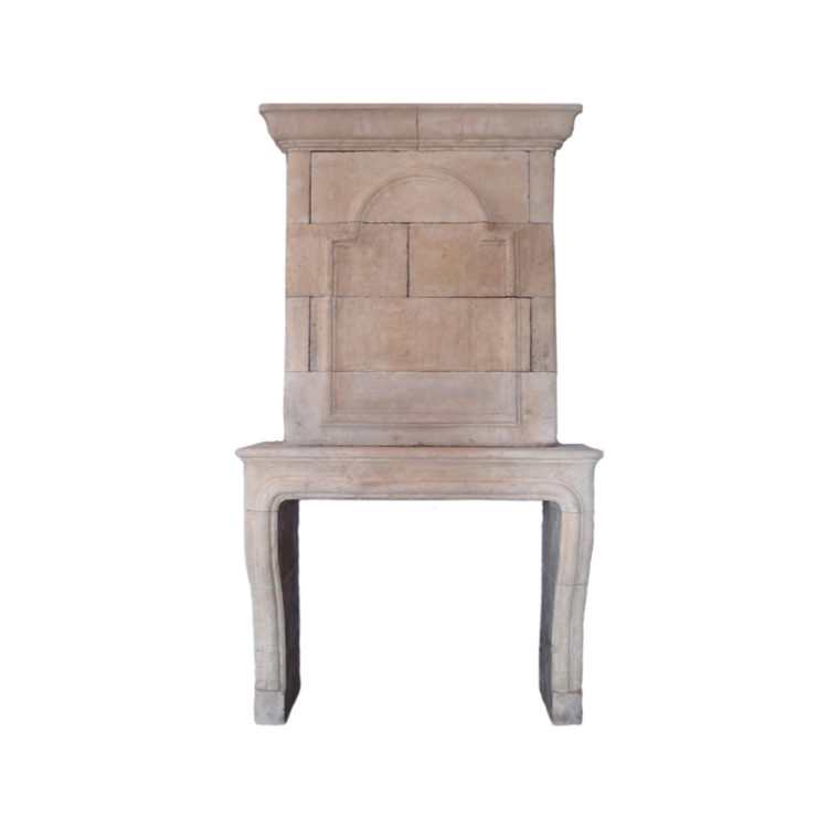 Regence 2 Tier Limestone Fireplace Surround | CompasStone.com